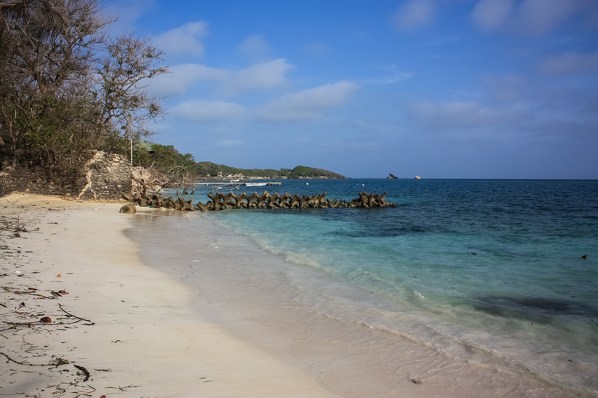 Leaving Isla Grande